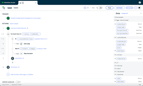 ServiceNow Washington DC: Flow Designer New Features - Break and ...